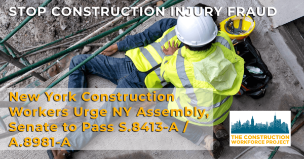 Construction Injury Fraud Costs All Of Us. Injury Fraud Should Be A ...